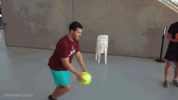 Kickball Intense Serve GIF | GIFDB.com