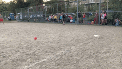 Kickball Strong Kick GIF | GIFDB.com