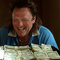 Kill Bill Budd Owns Money GIF | GIFDB.com