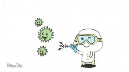Killing Germs Bacteria GIF | GIFDB.com
