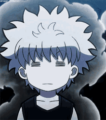 Killua Zoldyck Exhaling Fire GIF | GIFDB.com