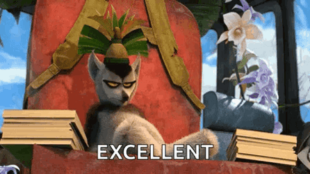 King Julien Excellent Unpredictable Behavior GIF | GIFDB.com
