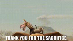 King Julien Thank You For Sacrifice GIF | GIFDB.com