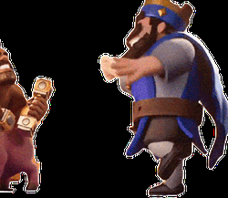 King Powering Hog Rider GIF | GIFDB.com