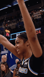 Kiss For Everyone Angel Reese GIF | GIFDB.com