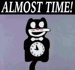 Felix The Cat Clock Gif