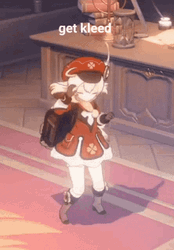 Klee Get Kleed Jumping GIF | GIFDB.com