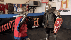 Knight Sparring GIF | GIFDB.com