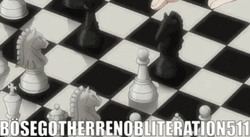 Knight Chess Piece Checkmate Anime GIF | GIFDB.com