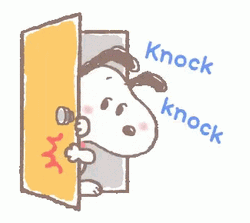 Knock Knock 326 X 290 Gif GIF | GIFDB.com
