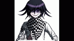 Kokichi Scary Smile GIF | GIFDB.com