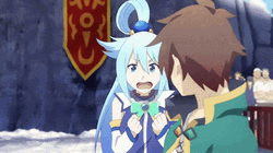 Konosuba Aqua & Megumin Dancing GIF | GIFDB.com