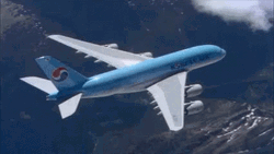 Korean Airplane Flying GIF | GIFDB.com