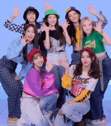 Kpop Group Exit Wave Pose Weekly GIF | GIFDB.com