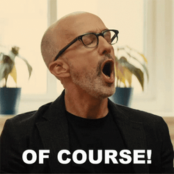 Enthusiastic Of Course Jim Rush GIF | GIFDB.com