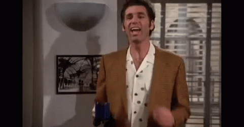Energetic Kramer Singing GIF | GIFDB.com