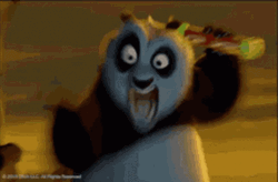 Kung Fu Panda Peaceful Master Shifu GIF | GIFDB.com