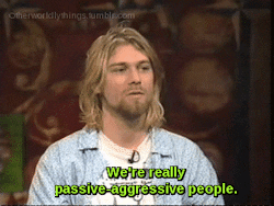 Kurt Cobain Passive Aggressive GIF | GIFDB.com