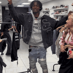 Kyle Richh Dancing In The Mall GIF | GIFDB.com