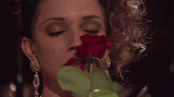 Lady Sniff A Rose GIF | GIFDB.com