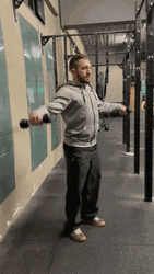 Lateral Raises Exercise GIF | GIFDB.com