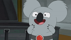 Laughing Cartoon Koala We Bare Bears GIF | GIFDB.com