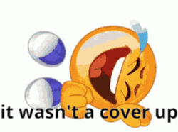 Laughing Emoji Wasnt A Cover Up GIF | GIFDB.com