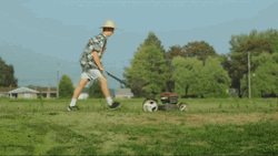 Lawn Mower Summer Outfit Grass Cutting GIF | GIFDB.com