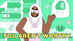 Lazor Wulf We Are Not Worthy GIF | GIFDB.com