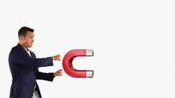 Lead Magnet Pull Attract Man GIF | GIFDB.com