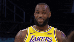 Lebron James Happy Face Reaction GIF | GIFDB.com