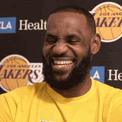 Lebron Missing Dunk Laughing So Hard GIF | GIFDB.com