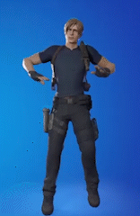 Leon Kennedy Fortnite Character Girly Dancing GIF | GIFDB.com
