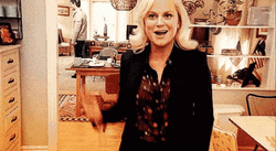 Leslie Knope Excited GIF | GIFDB.com