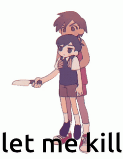 Let Me Kill Omori Sunny And Kel GIF | GIFDB.com