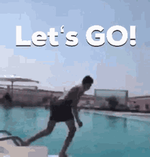 Let's Go Swim Jump Pool GIF | GIFDB.com