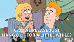 Let's Hang Out Just A Bit Outside GIF | GIFDB.com