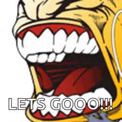 Lets Goooo Frantic Emoji Shouting GIF | GIFDB.com