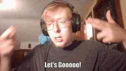 Lets Goooo Gamer Finger Guns GIF | GIFDB.com