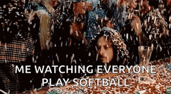 Lieutenant Dan Watching Everyone Play Softball Meme498 X 273 Gif GIF ...