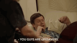 Life Saver Workaholics Anders Holmvik GIF | GIFDB.com