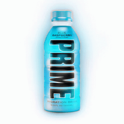 Light Blue Prime Bottle GIF | GIFDB.com