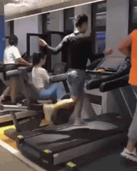 Light Jog Treadmill Funny Running GIF | GIFDB.com