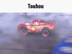 Lightning Mcqueen Jump Cars Cool Race GIF | GIFDB.com