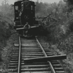 Like A Boss Railway Blockage Removal GIF | GIFDB.com