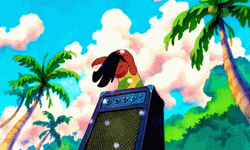 Lilo Dancing On Speaker GIF | GIFDB.com