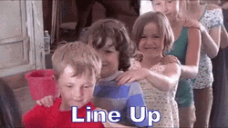 Line Up Kids Arms Forward Meme GIF | GIFDB.com