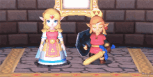 Link The Legend Of Zelda Game Side View GIF | GIFDB.com