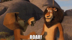 Lions Roaring Madagascar GIF | GIFDB.com