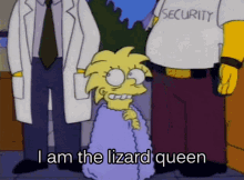 Lisa Simpson Awkward Face Nervous Chuckle GIF | GIFDB.com
